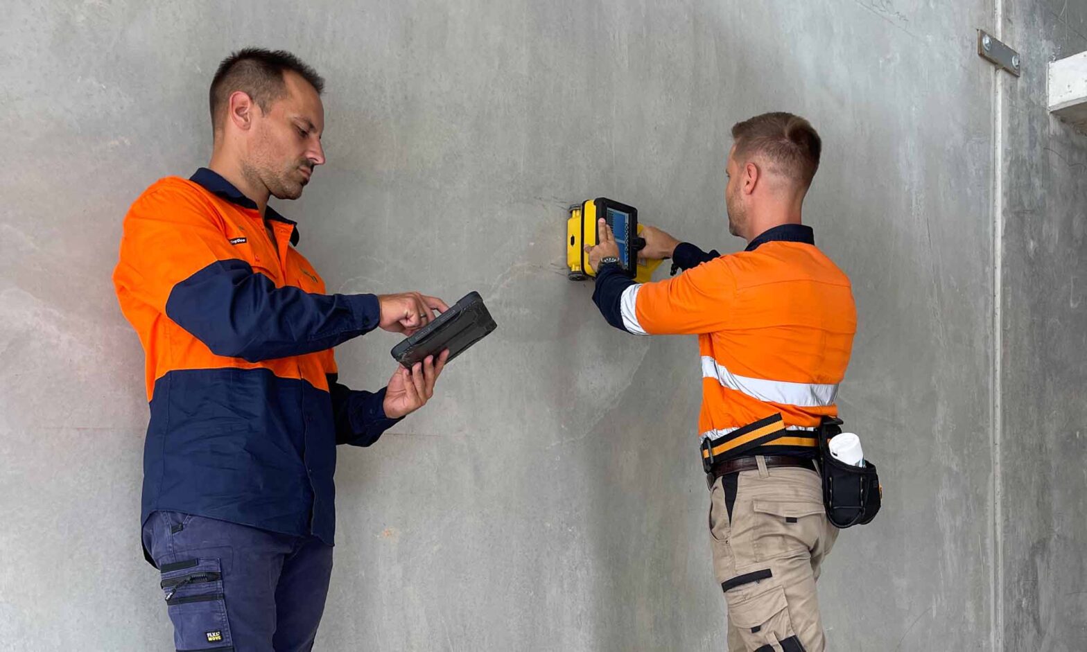 Concrete Slab Inspection - South East Scanning